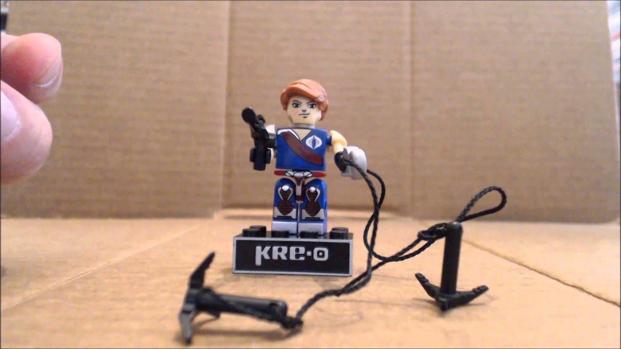 Chuck Builds GI Joe Kreo Tomax - YouTube