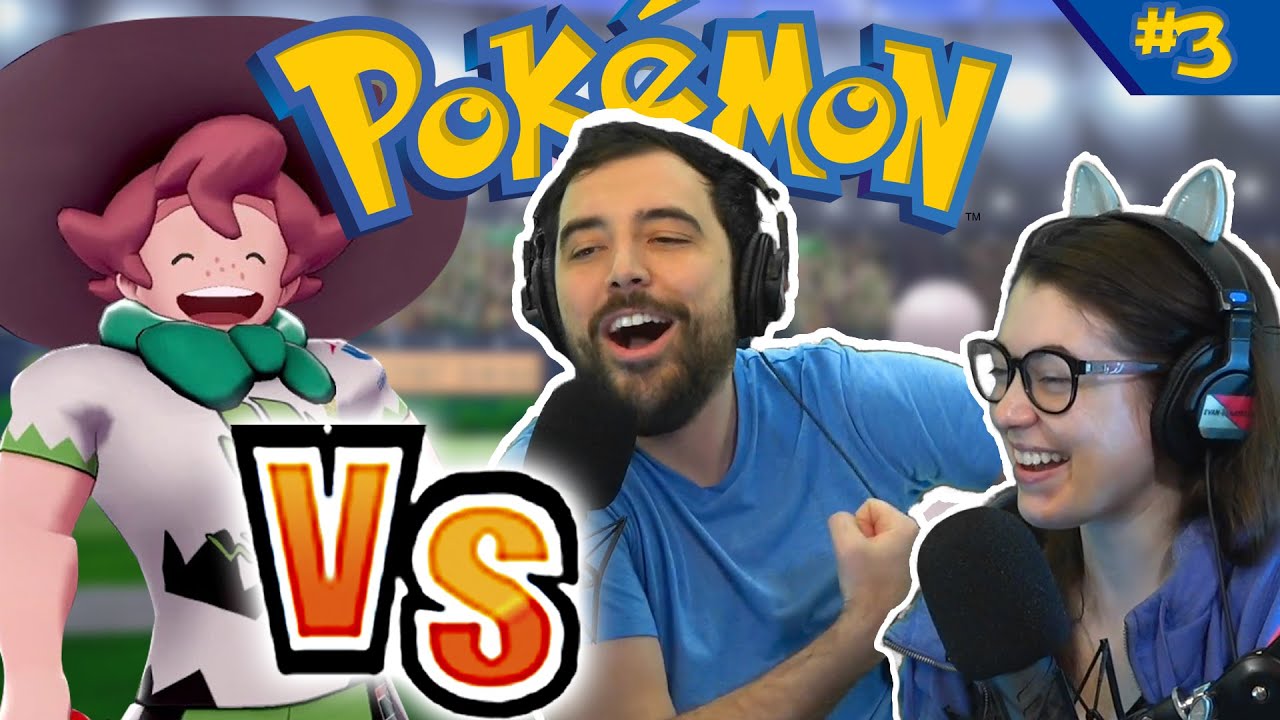 Our First Gym Battle! (Pokemon Sword pt.3) - YouTube
