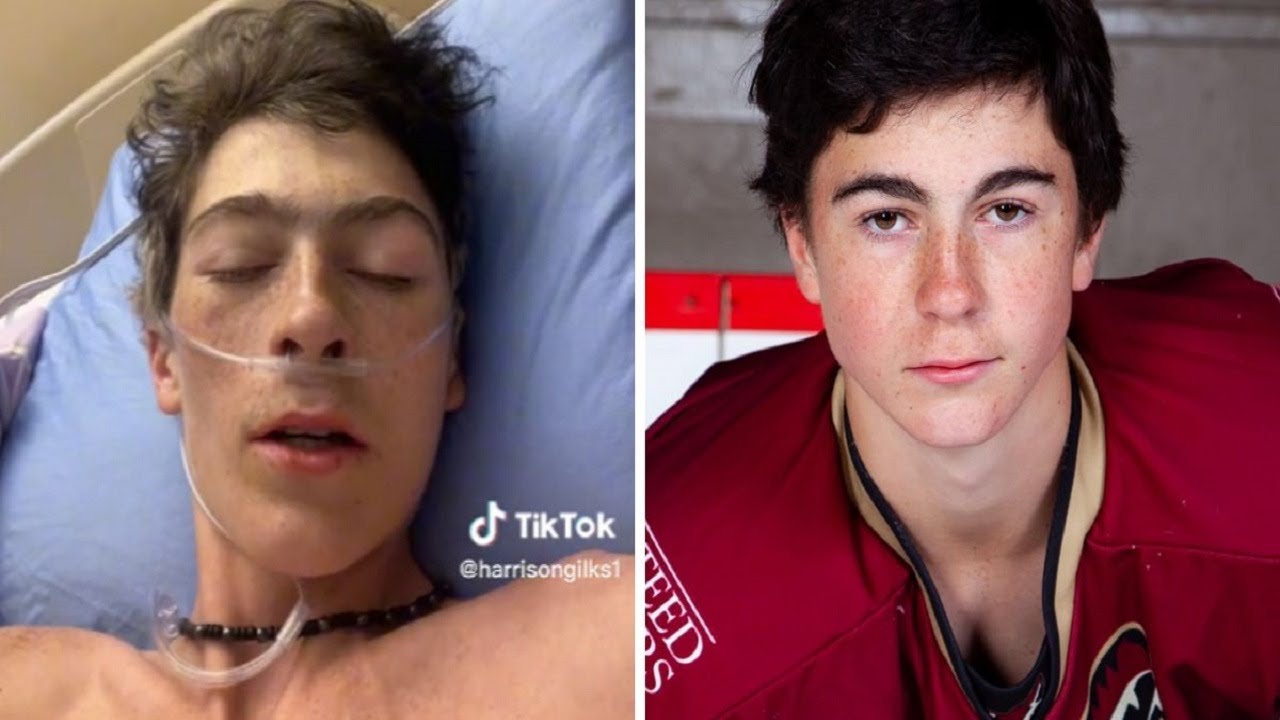 TikTok star Harrison Gilks dies of cancer at age 18 - YouTube