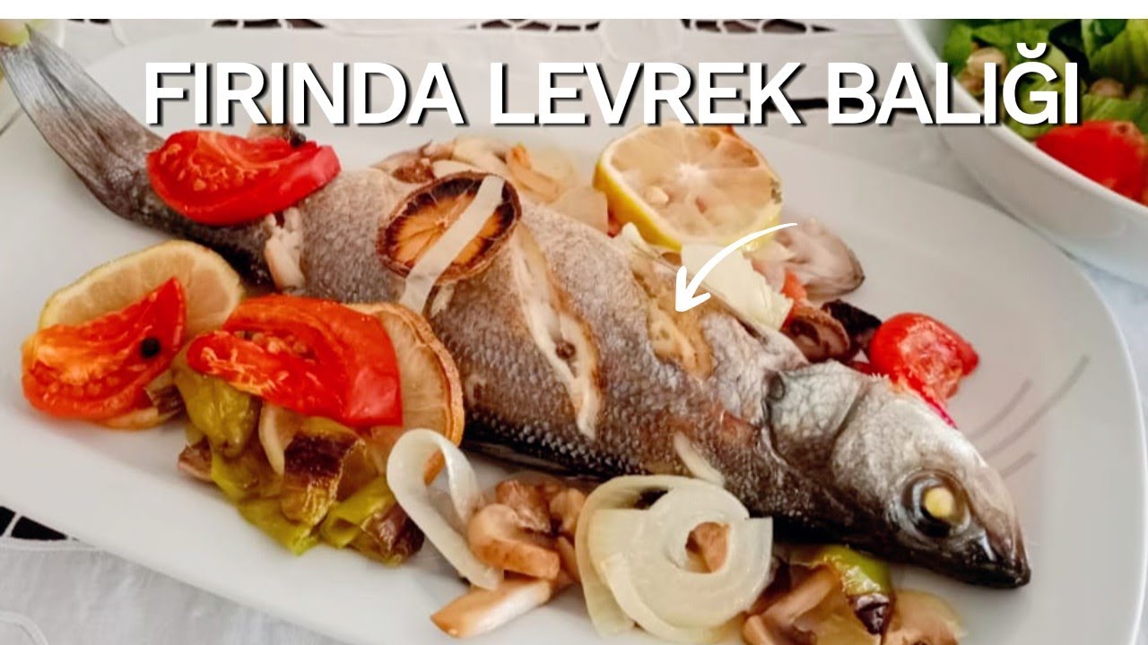 FIRINDA LEVREK BALIĞI PIŞIRME TARIFİ😍👍FIRINDA LEVREK BALIK KAÇ DAKIKADA ...