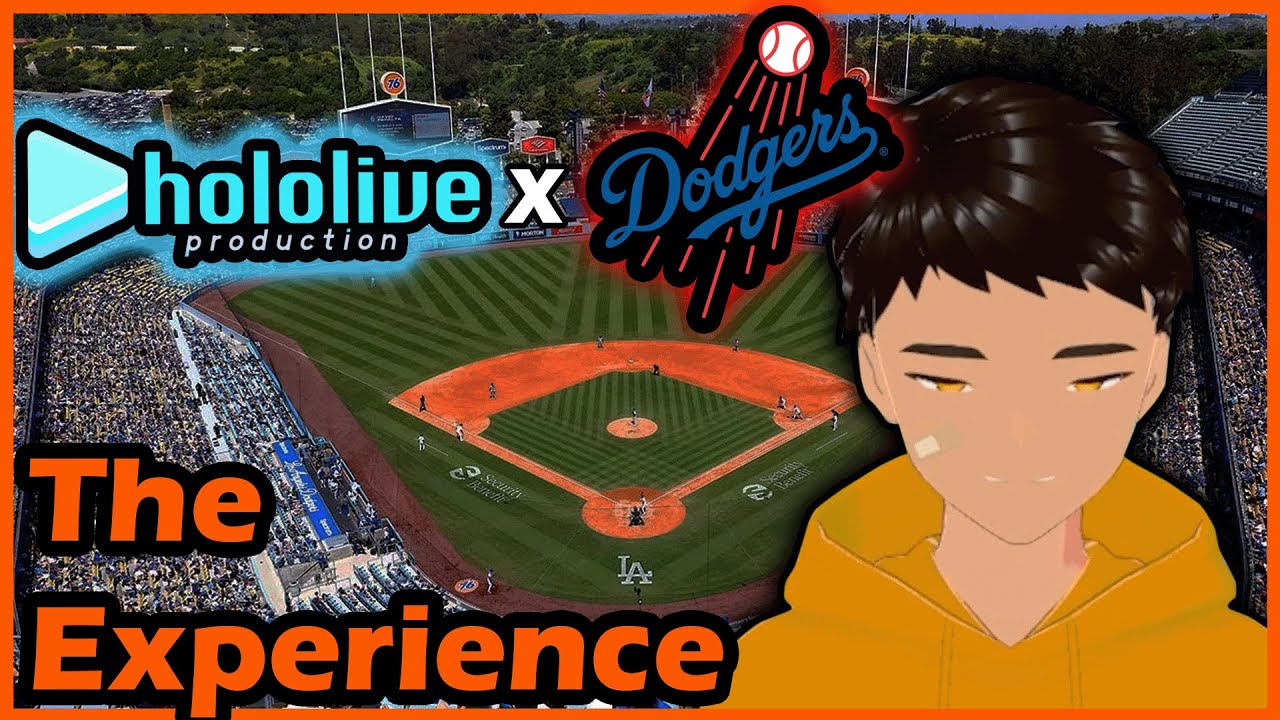 Hololive Collab With Dodgers (Vlog Adventures) - YouTube