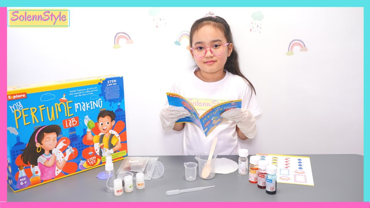 My Perfume Making Lab - Experiment - YouTube