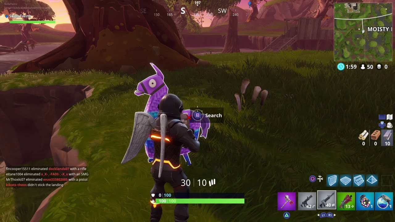 FORTNITE-NEW LOOT LAMA! - YouTube