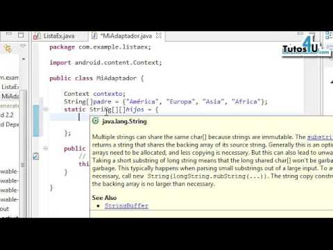String Array Multiple. Tutorial 151 en Español. Desarrollo de ...