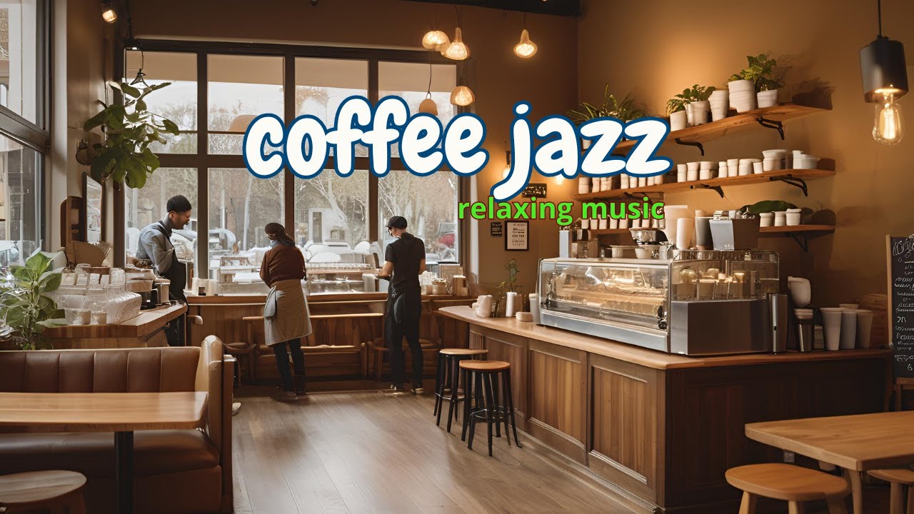 Relaxing soft cafe jazz music, makes you calm during your afternoon ...