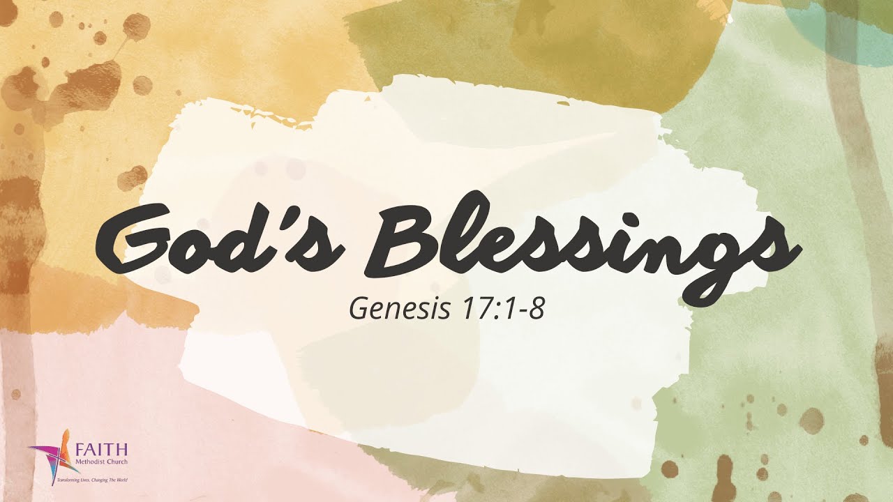 Life Group Sunday: God's Blessings | Faith Methodist Church - YouTube