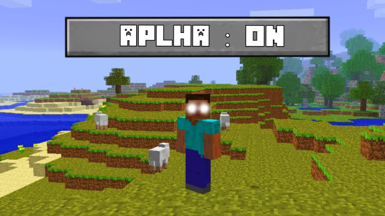 I Played The First Ever Version Of Minecraft! - YouTube