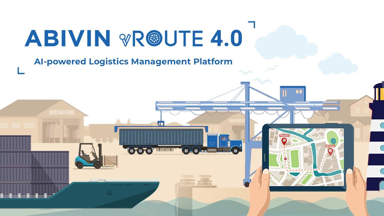 Abivin vRoute 4.0 - Logistics Optimization Platform - YouTube