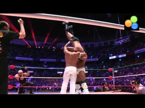 La Máscara & Rush vs Negro Casas & Shocker © for the CMLL World Tag ...