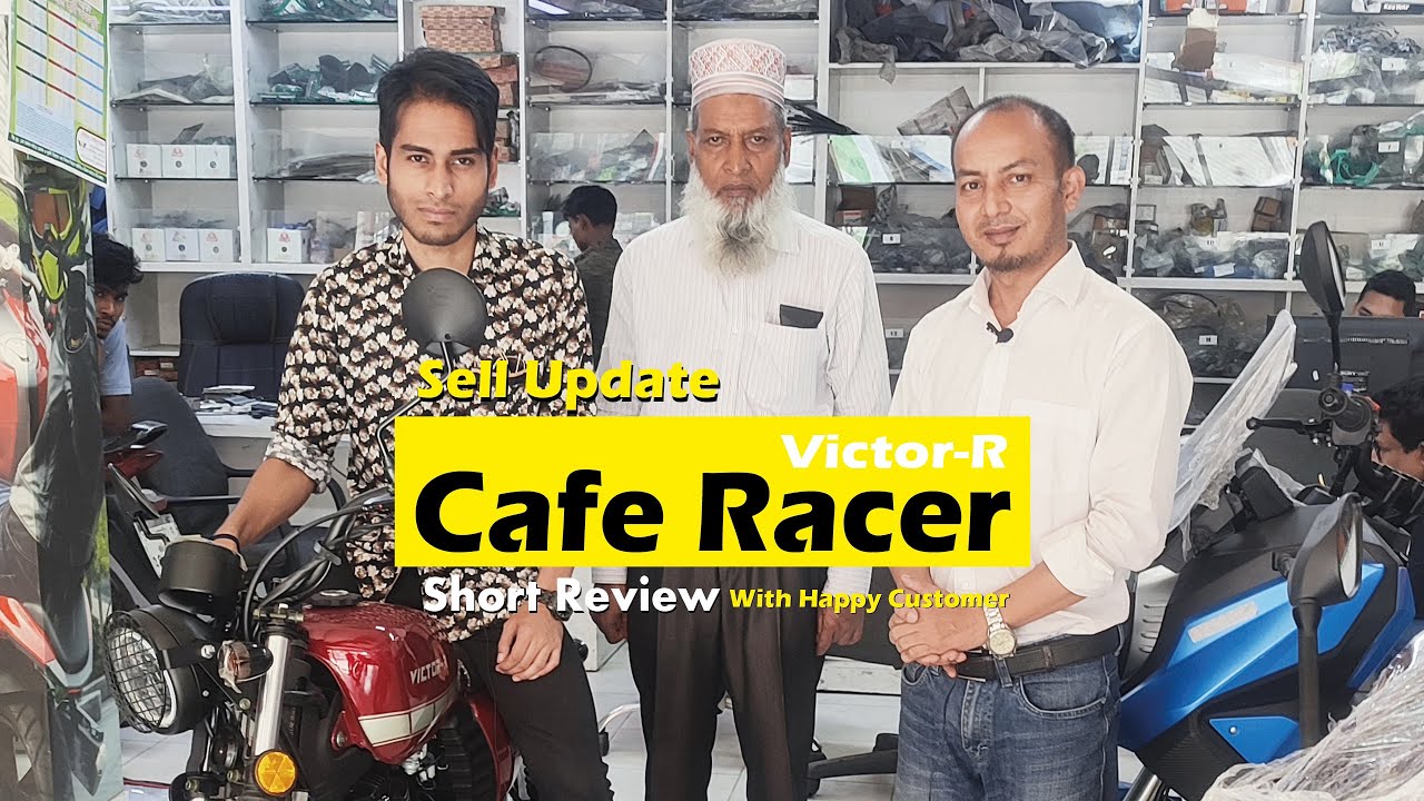 Victor R Cafe Racer Short Review - YouTube