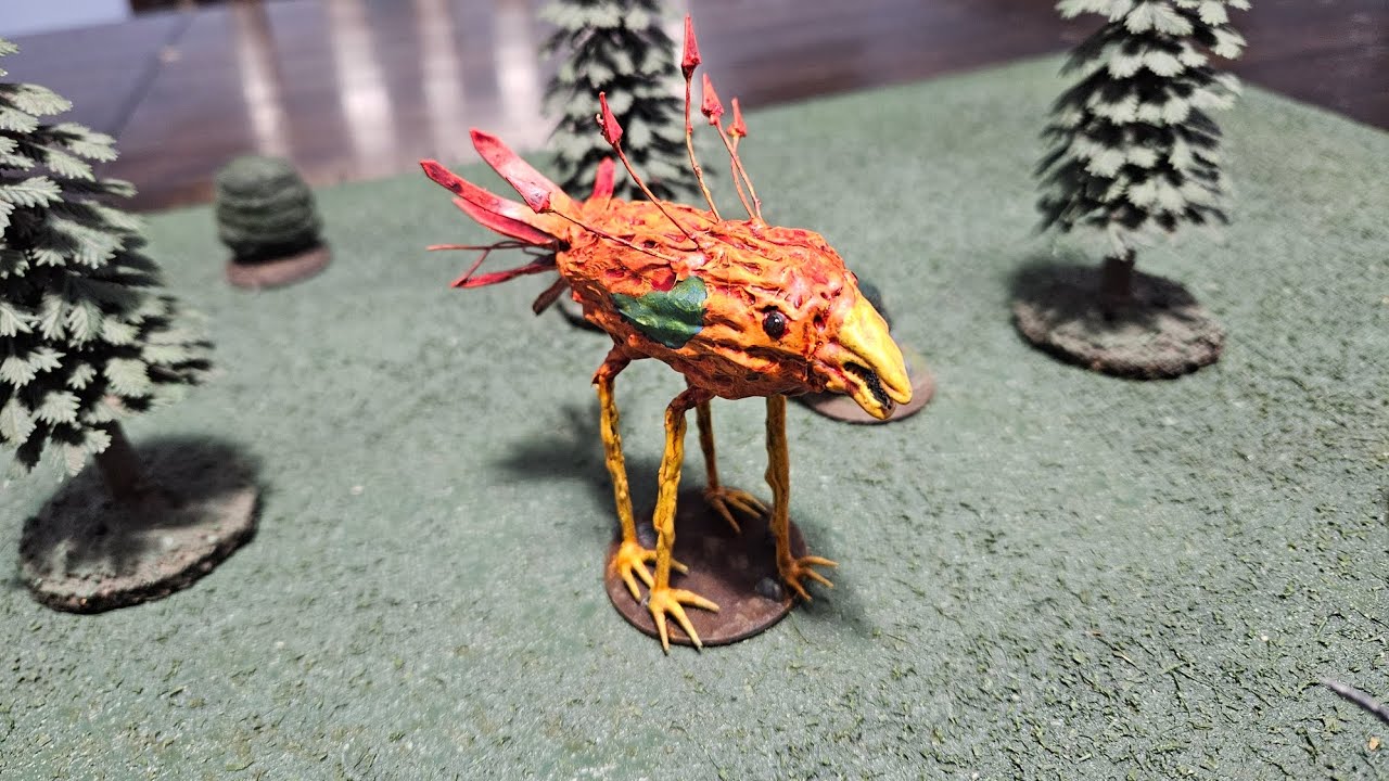 Making an Achaierai for your TTRPG (Part 1) - YouTube