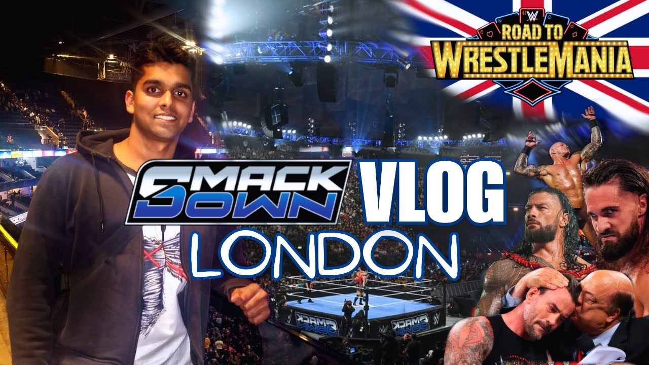 CM Punk gets his Wreslemania Main Event! | WWE SmackDown Vlog | London ...