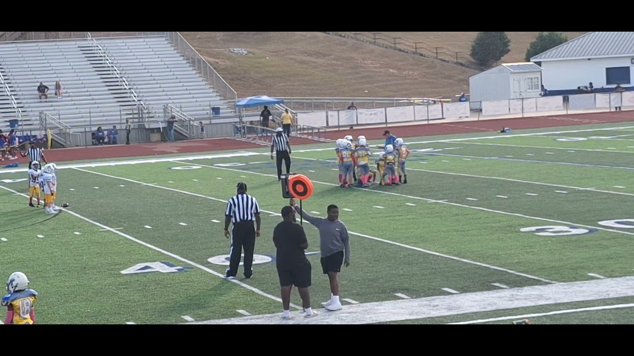 Tupelo Golden Wave Peewee Football 7/8 They won first round of ...