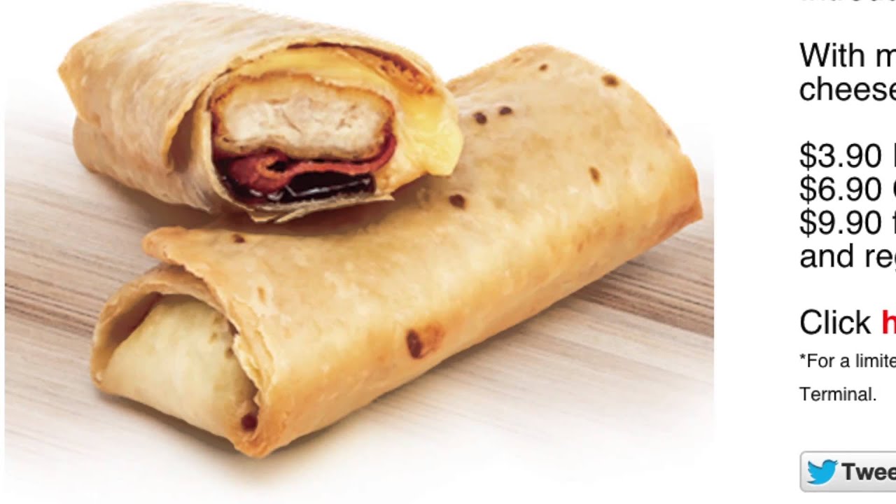 KFC Selling Deep Fried Burrito - YouTube