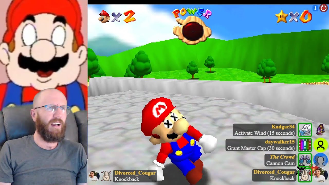 Super Mario 64 - Crowd Control Chaos (8/1/2020) - YouTube