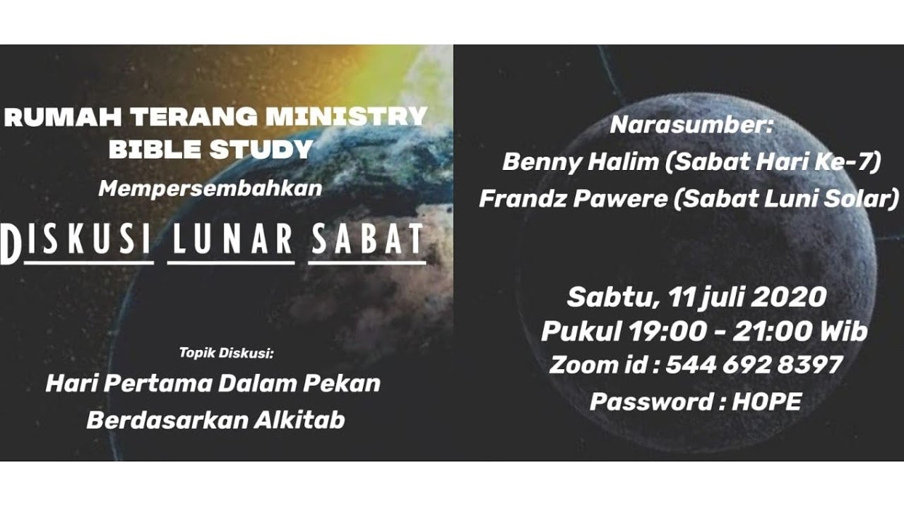 LIVE Diskusi Hari Pertama Dalam Pekan Berdasarkan Alkitab - Benny Halim ...