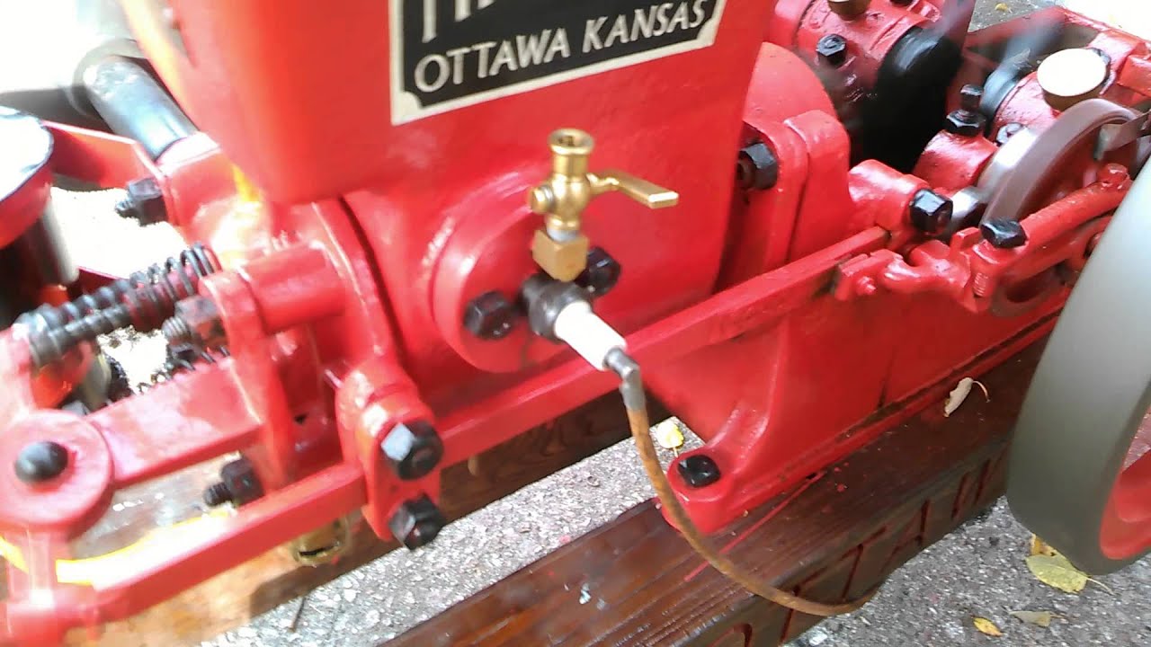 Ottawa log saw engine - YouTube