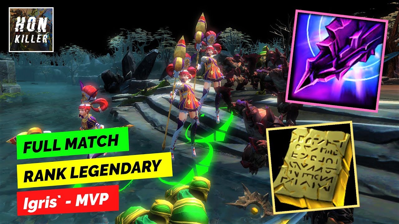 HoN Pyromancer SPELLSHARDS with TABLET OF COMMAND - MVP - FULL MATCH ...