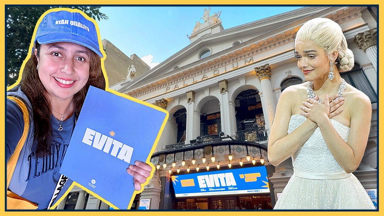I Saw EVITA in London Starring RACHEL ZEGLER! Balcony Scene FULL ...
