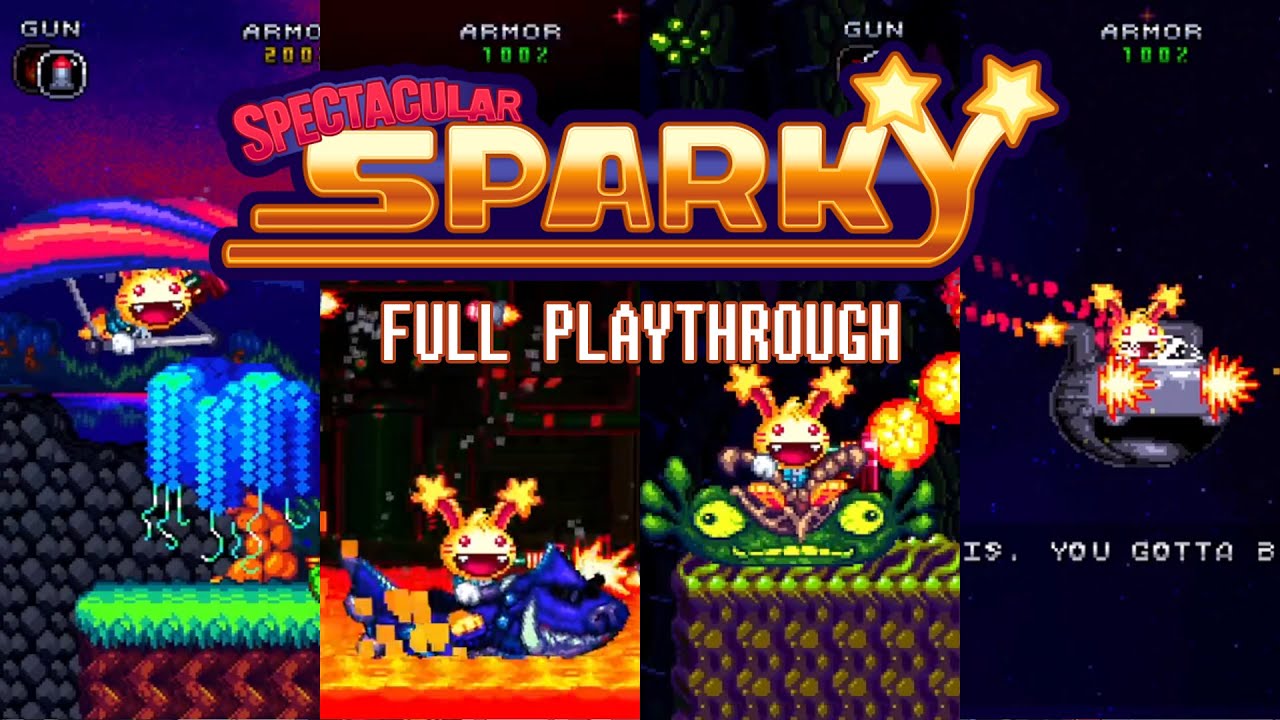 Spectacular Sparky - Full Playthrough - YouTube