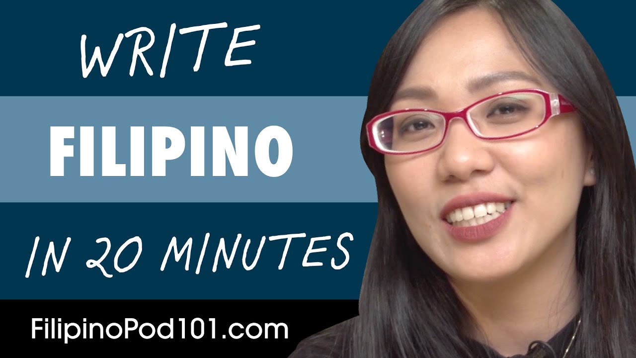 1 Hour to Improve Your Filipino Writing Skills - YouTube