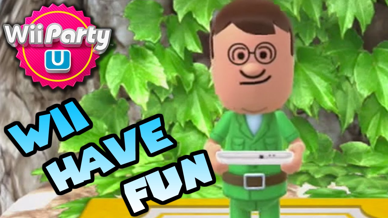Wii Have Fun #262: Wii Party U (Game 10 part 2; Gamepad Island) - YouTube