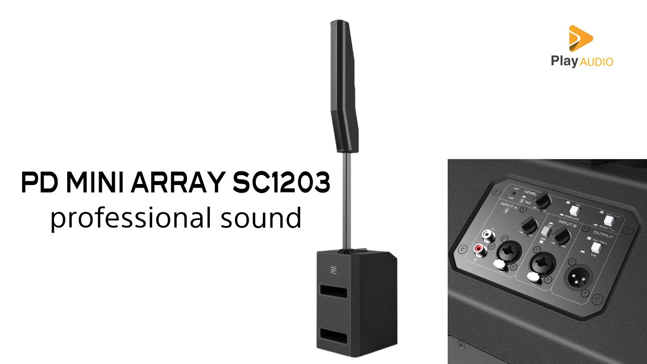 Loa cột colum PD Mini ARRAY SC1203 | Biểu diễn chuyên nghiệp - YouTube