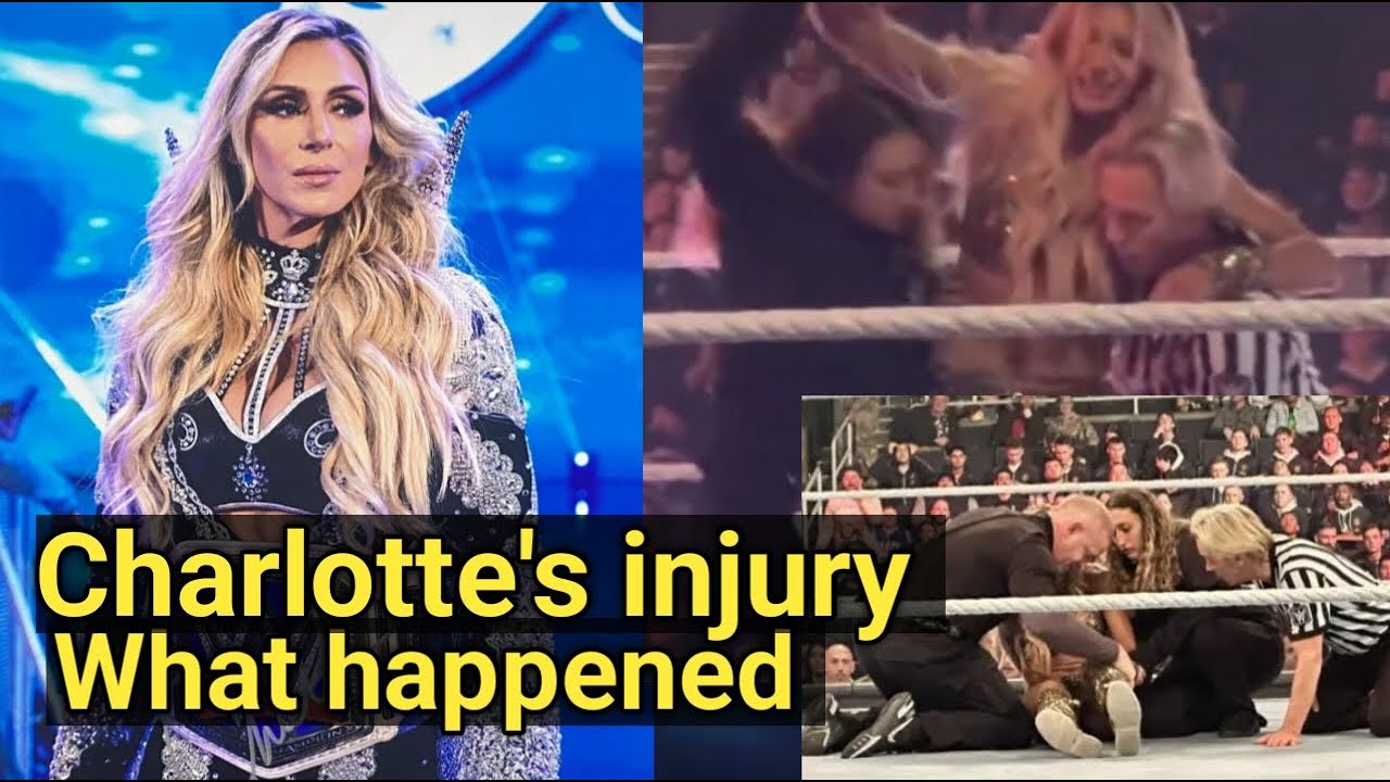 Charlotte Flair's injury. How it happened on WWE SmackDown. 09/12 - YouTube