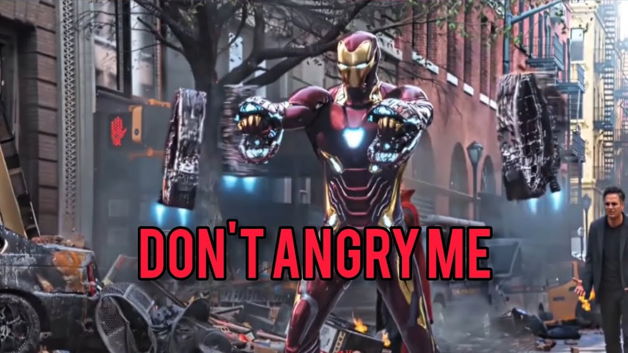 Don't Angry me | iron man memes edit | - YouTube