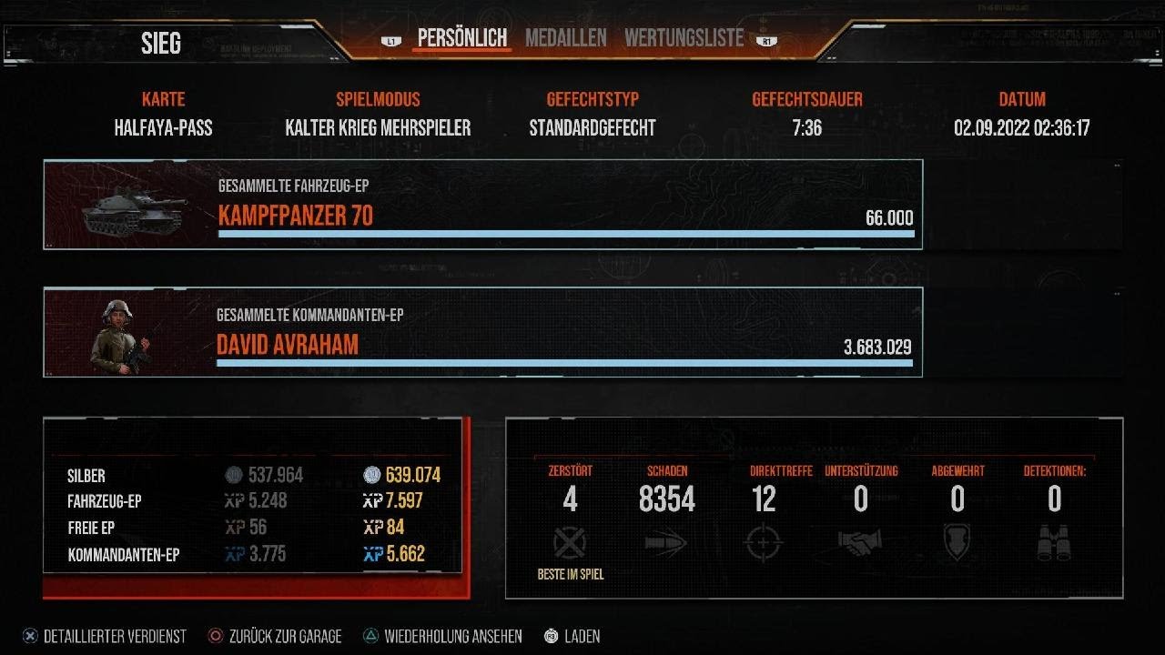 WOT Console / NEW MAP: Halfaya Pass / MBT 70 / 8,3k Damage / 4 Kills ...