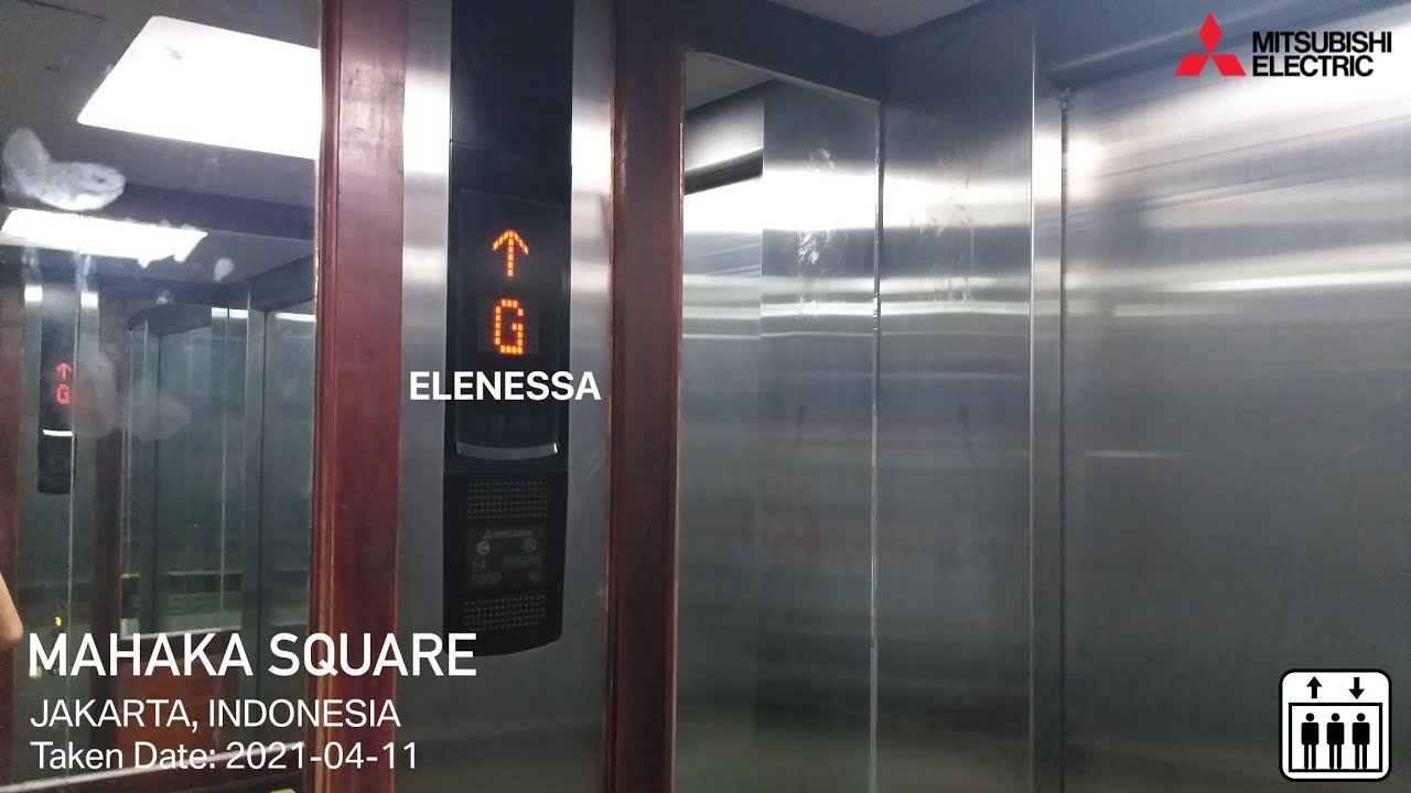 Mitsubishi MRL Elevator at Mahaka Square (Sport Mall) Kelapa Gading ...