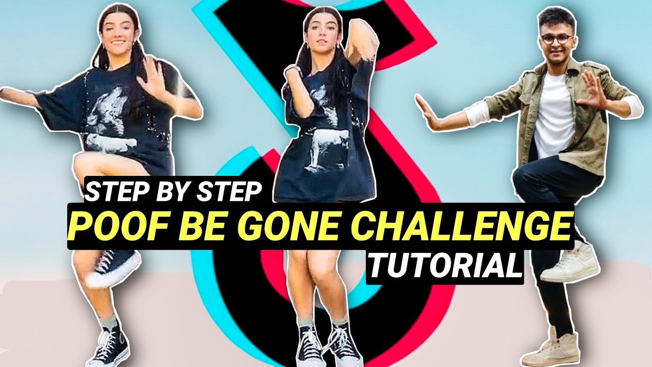 Poof Be Gone EASY TIKTOK TUTORIAL STEP BY STEP EXPLANATION | How to do ...