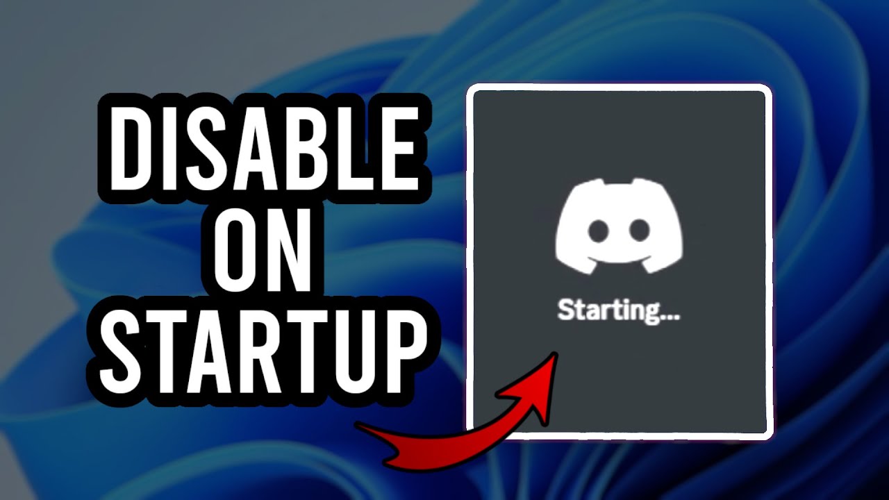 How to Stop Discord From Opening on Startup - YouTube