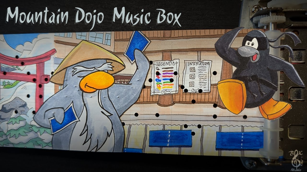 Club Penguin MUSIC BOX - Mountain Dojo - YouTube