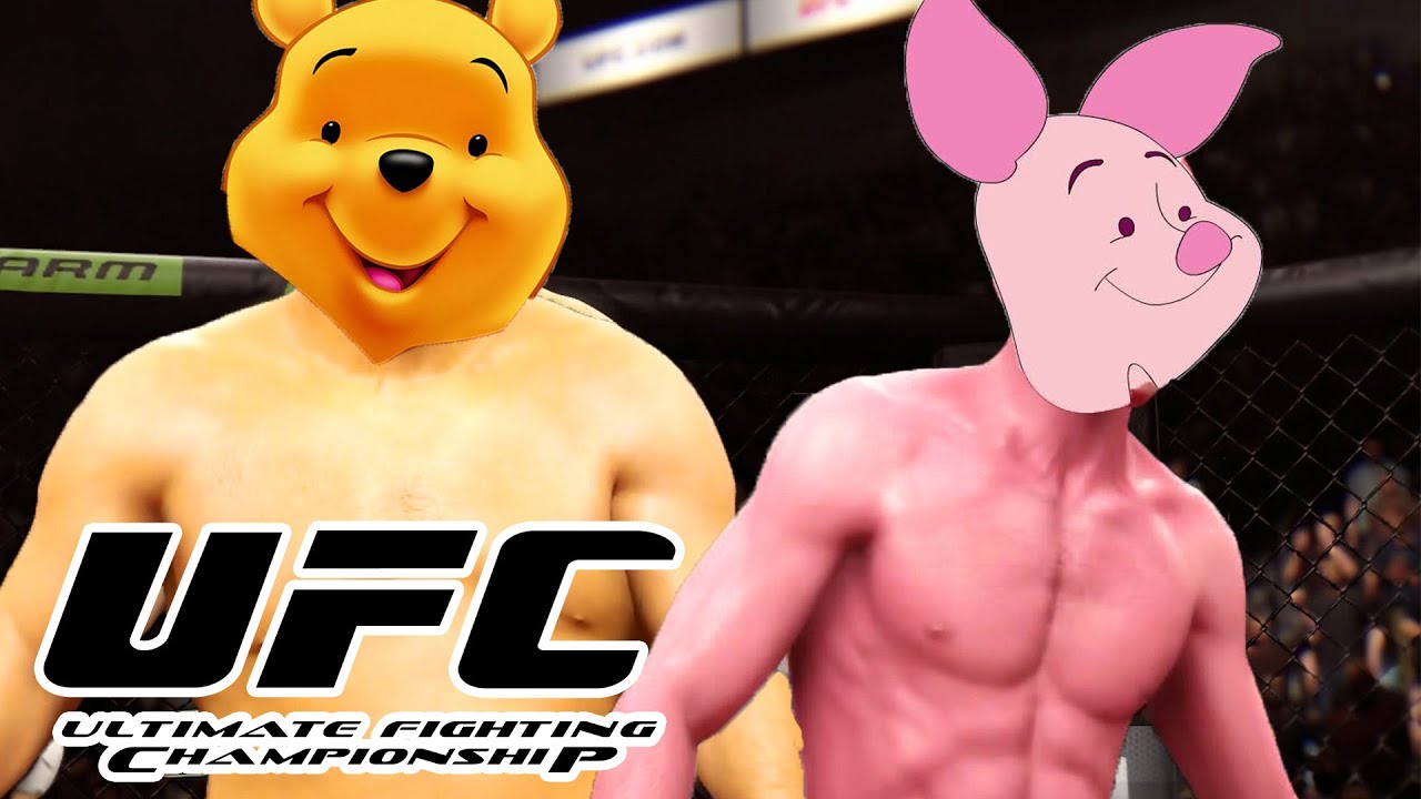 Winnie The Pooh VS Piglet - EA Sports UFC - YouTube
