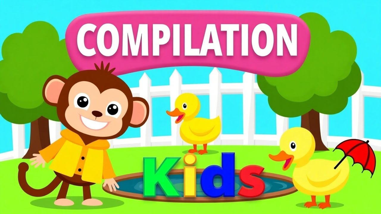 OLD MACDONALD | FIVE LITTLE DUCKS | FIVE LITTLE MONKEYS | NURSERY ...