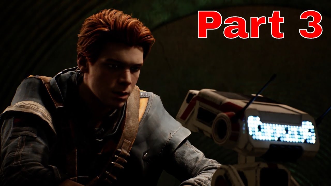 STAR WARS JEDI FALLEN ORDER Walkthrough Gameplay Part 3 - Evil FROG ...