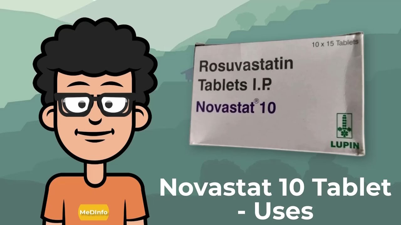 Novastat 10 Tablet Uses | Novastat 10 dose | Novastat 10 review ...
