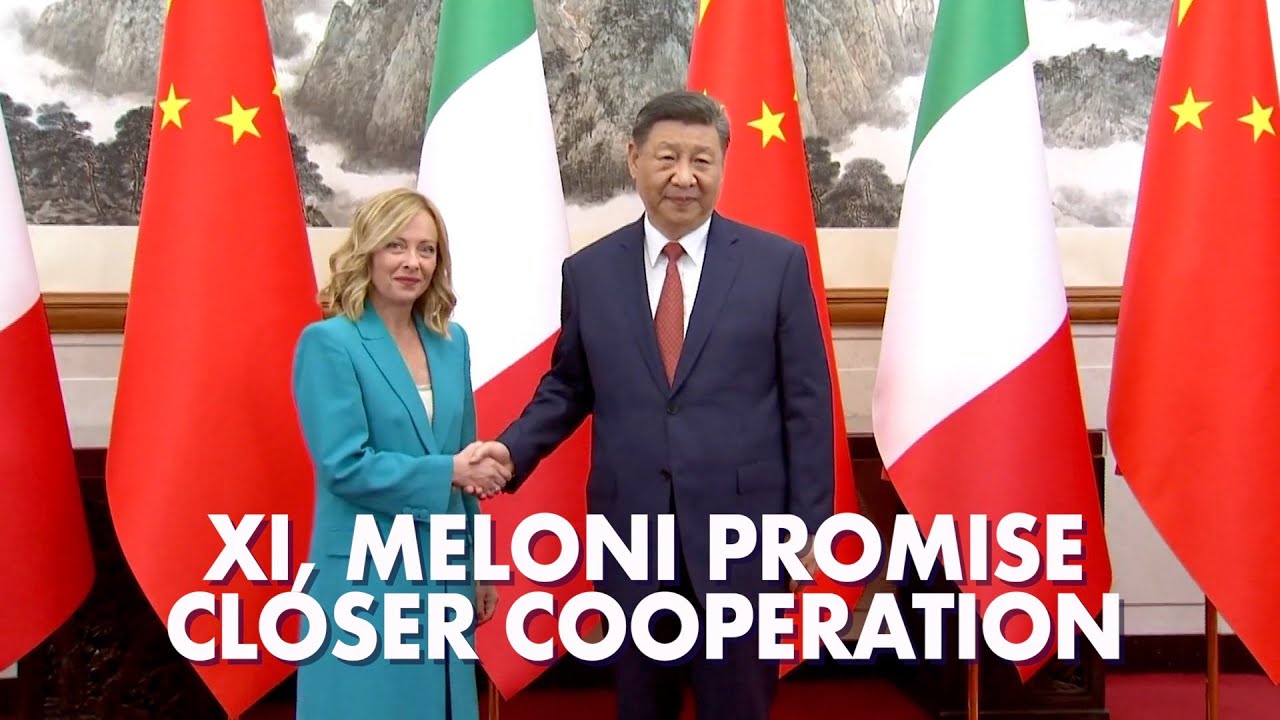 Xi Jinping meets Meloni: China, Italy should uphold and promote Silk ...