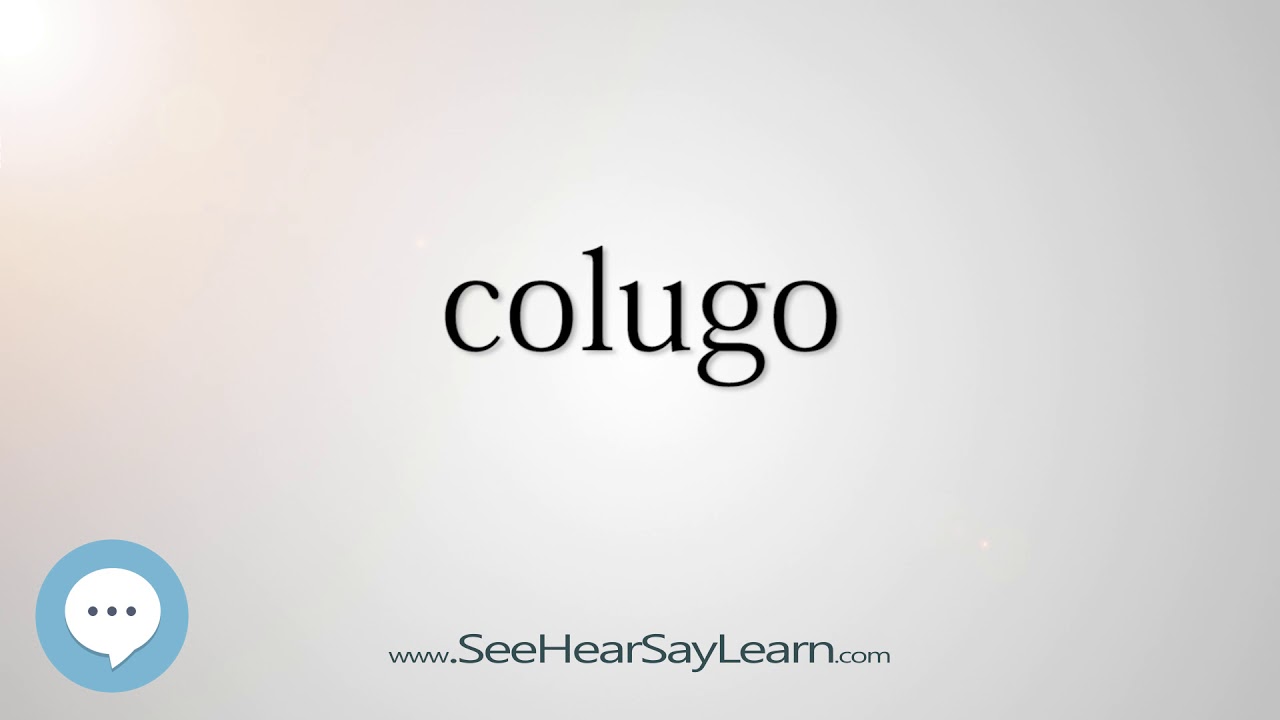 colugo (Every English Word Pronounced) 📕🔊🗣️😎 - YouTube