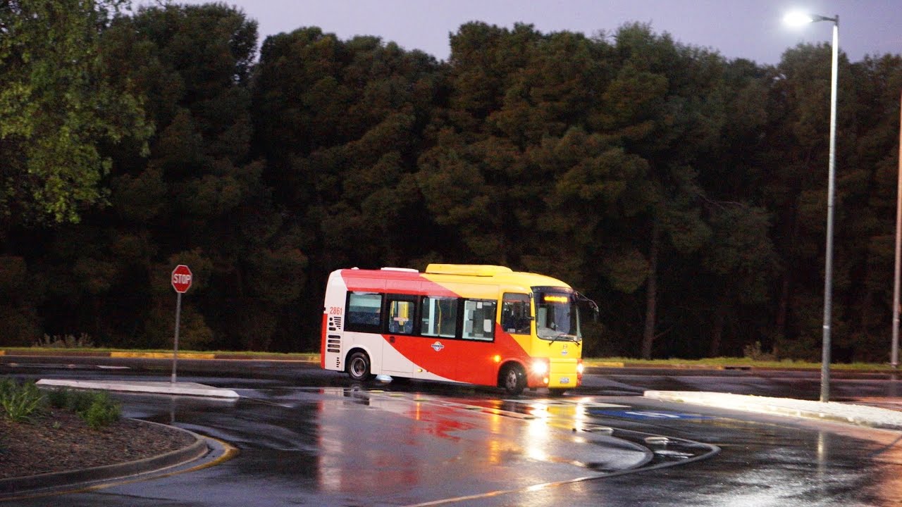 2861 - Hino Poncho HX - Busways (Adelaide Metro) - YouTube