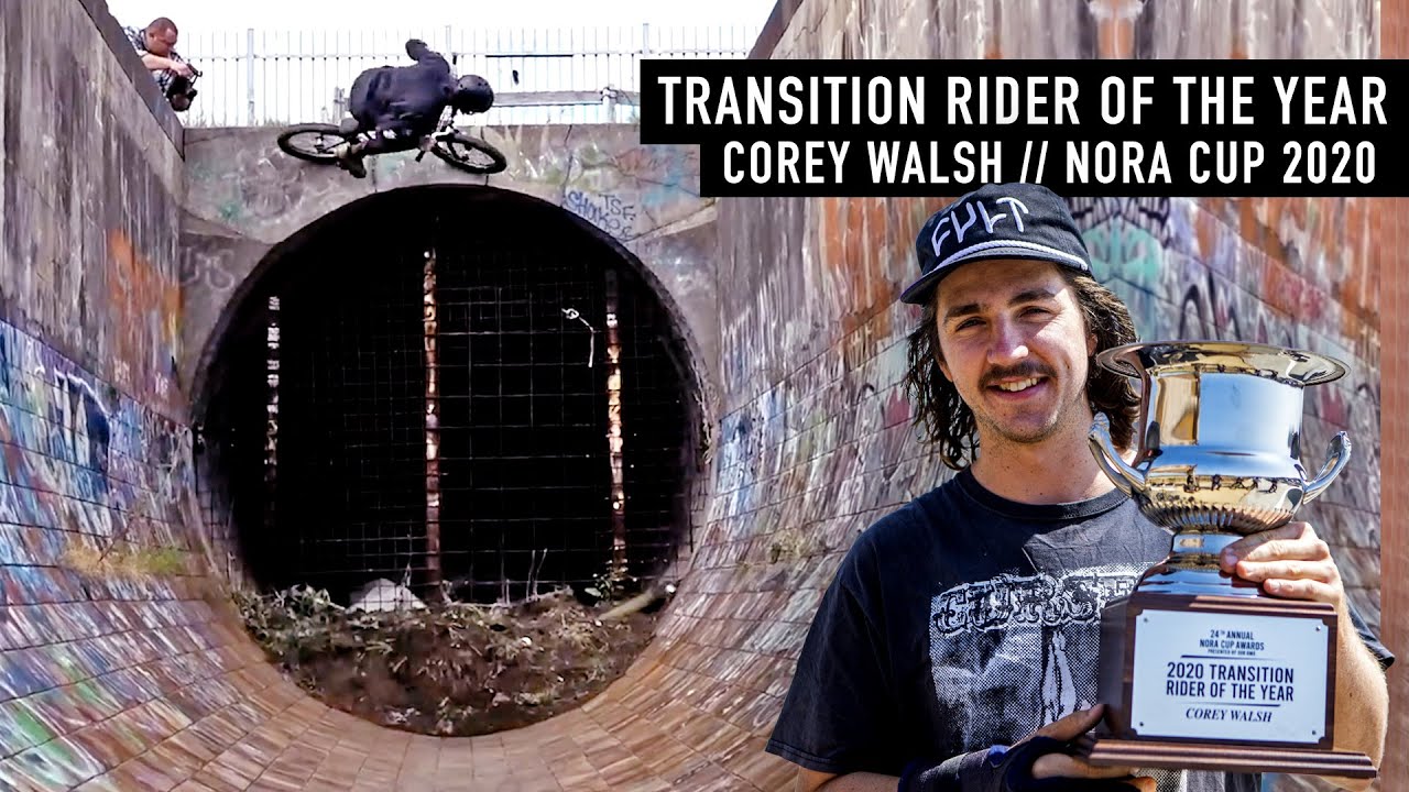 TRANSITION RIDER OF THE YEAR - COREY WALSH - NORA CUP 2020 - YouTube