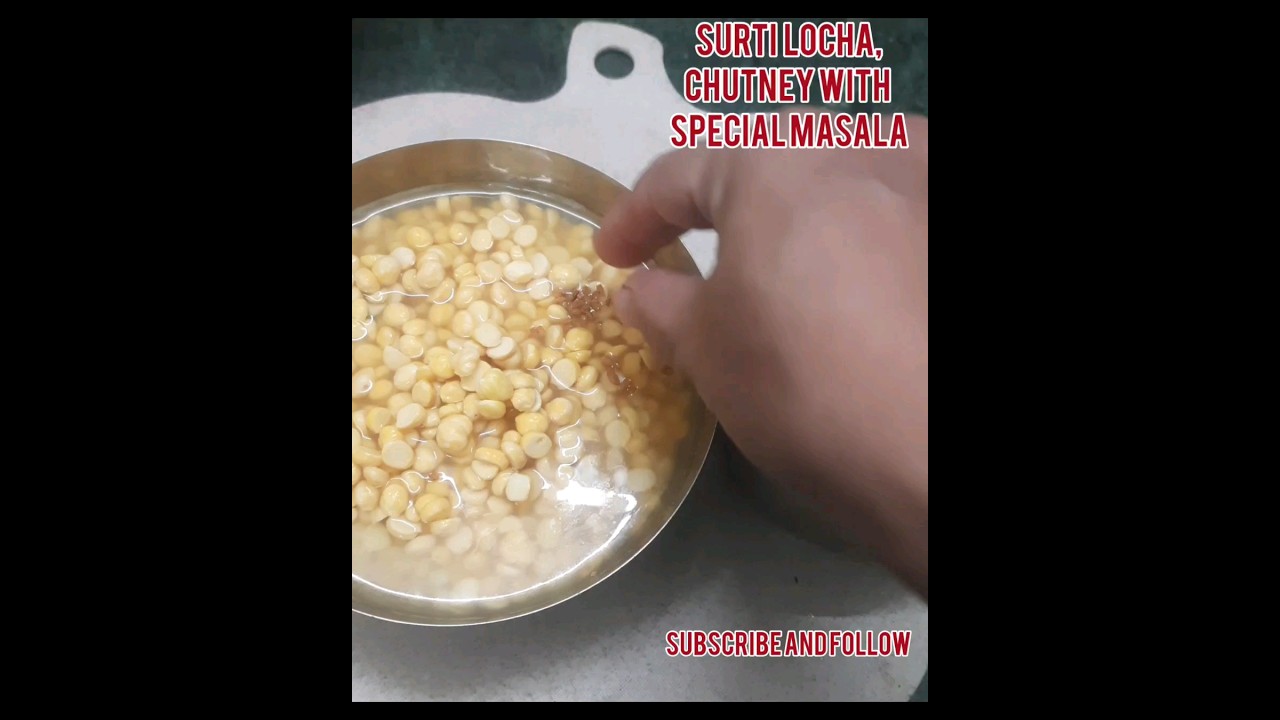 SURTI LOCHA# SPECIAL CHUTNEY WITH MASALA#CHEESE LOCHA#VIRAL#SUBCRIBE# ...