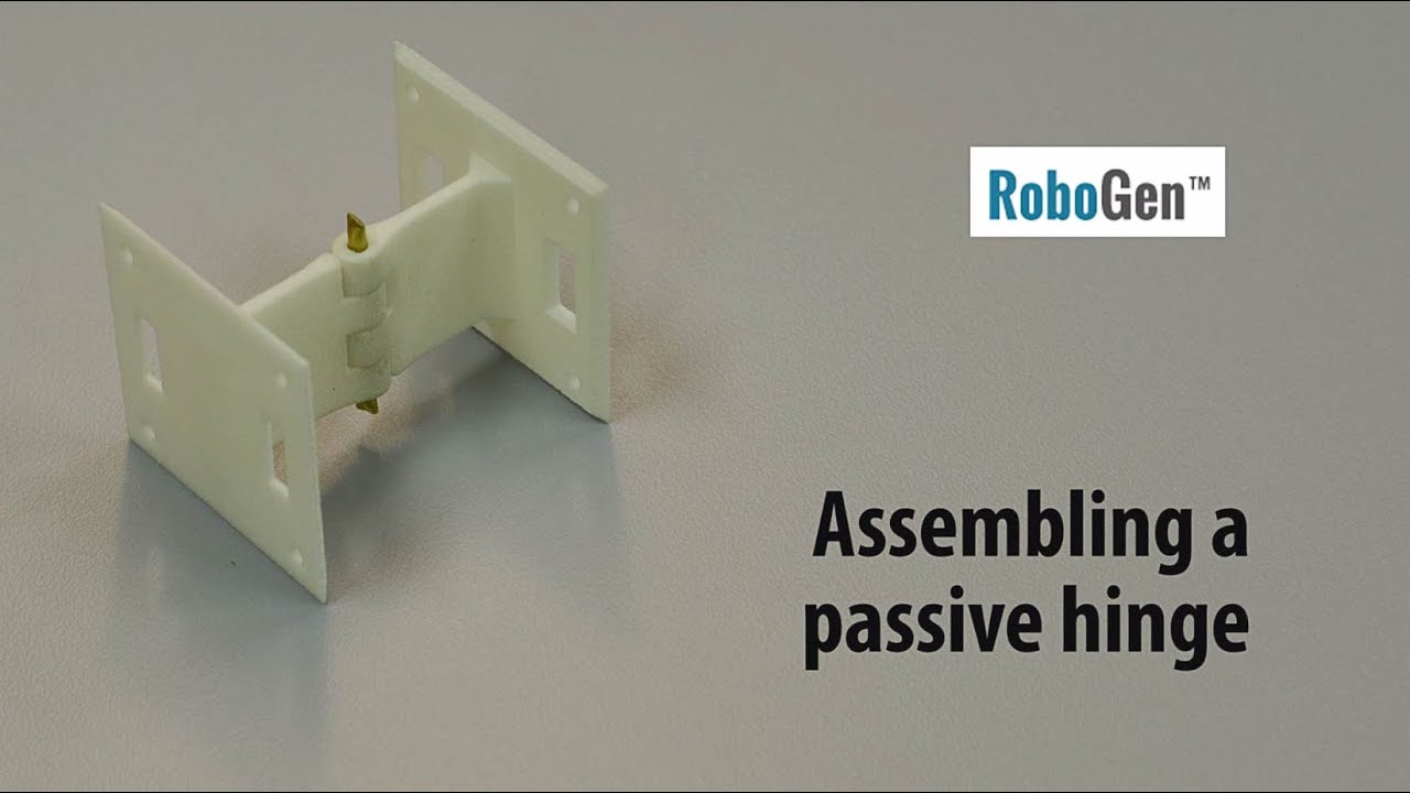 RoboGen™ Passive Hinge Assembly - YouTube