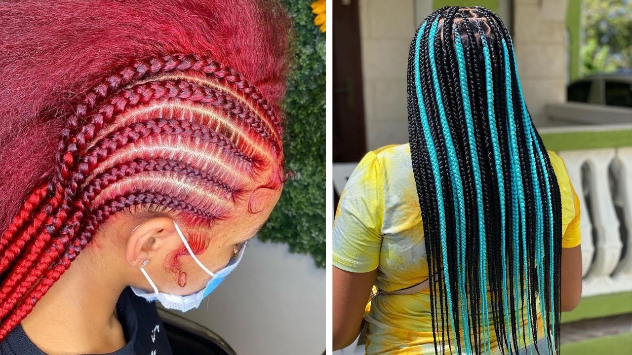 💕Slayed Braids & Hairstyles Compilation 😍🥰😍 - YouTube