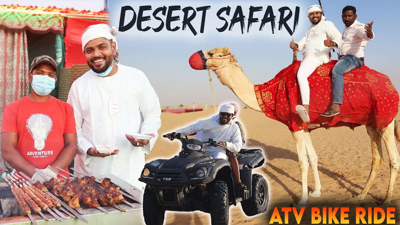 Desert Safari with UNLIMITED BUFFET !! - Fun Experience in Dubai - YouTube
