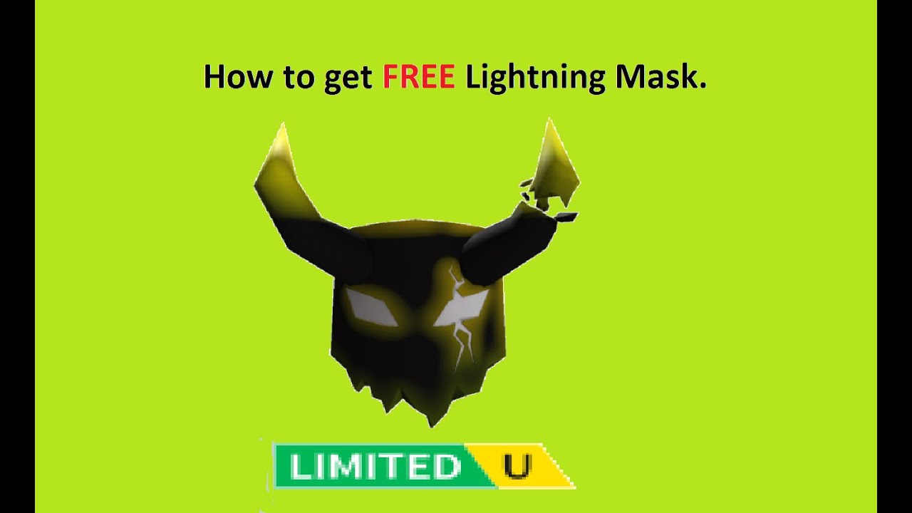 How to get Free UGC LIMITED Lightning Mask from Escape Gordon Ramsay ...