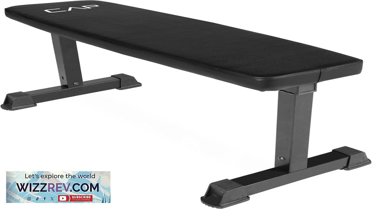 CAP Barbell Flat Weight Bench Color Series Review - YouTube