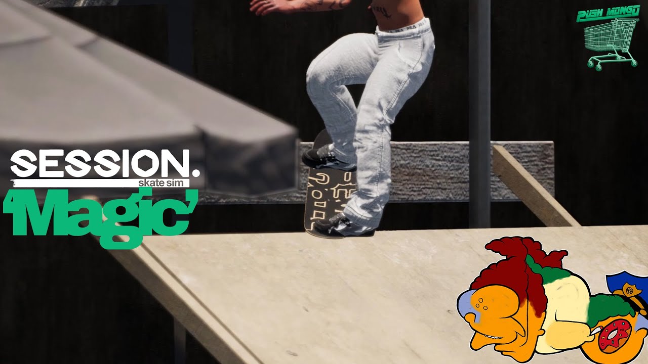 ' MAGIC ' | SESSION Skate Sim Realistic Skateboarding Edit 29 - YouTube
