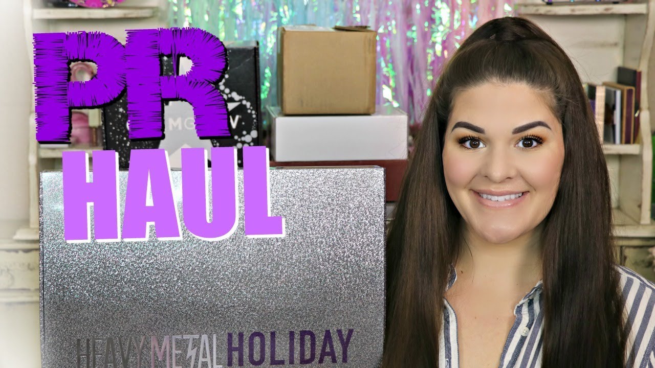 MEGA PR Mail Haul Unboxing: FREE STUFF BEAUTY GURUS GET - YouTube